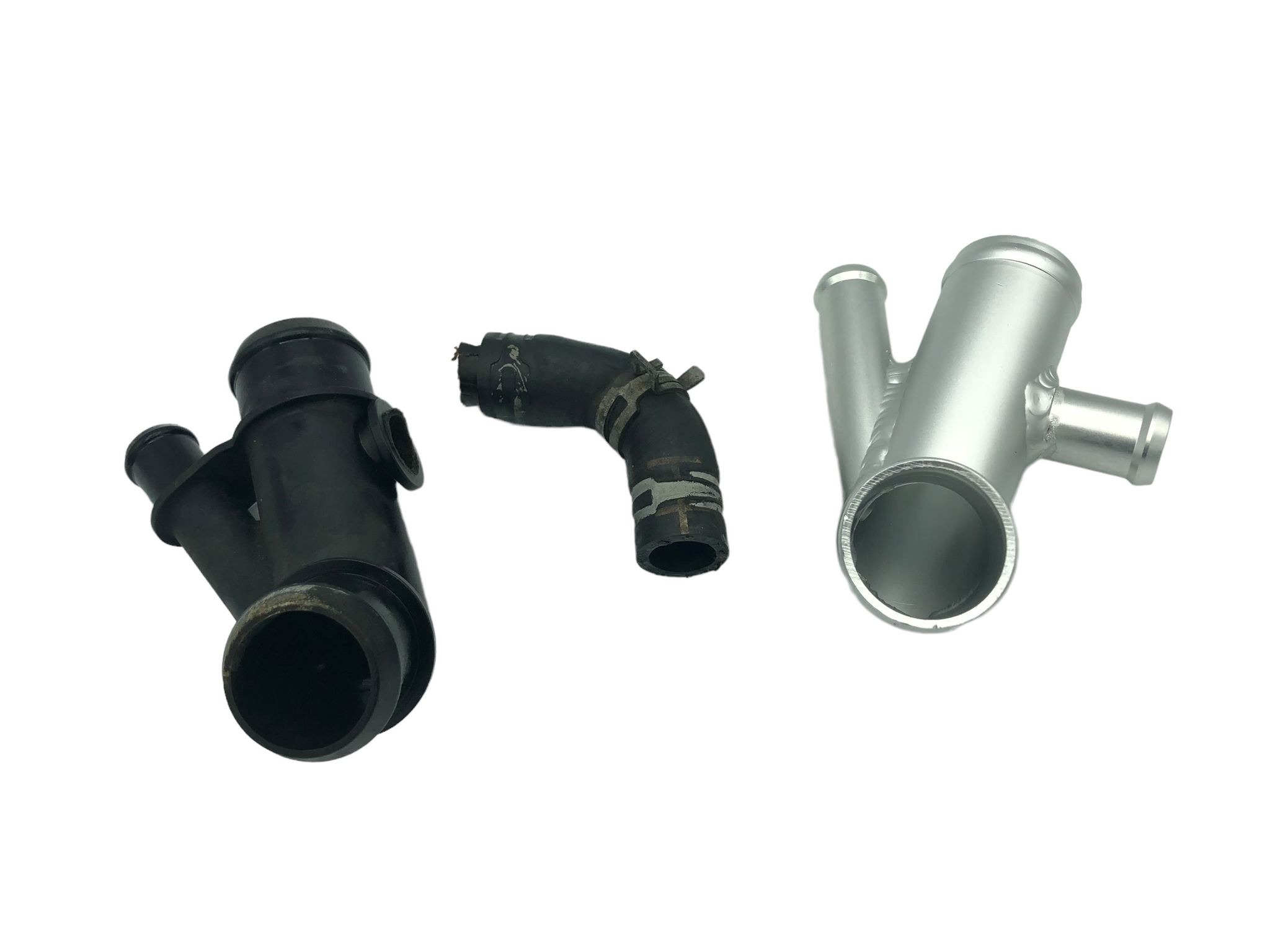 Land Rover Discovery II coolant hose 4-way aluminum tube by CARRS4X4